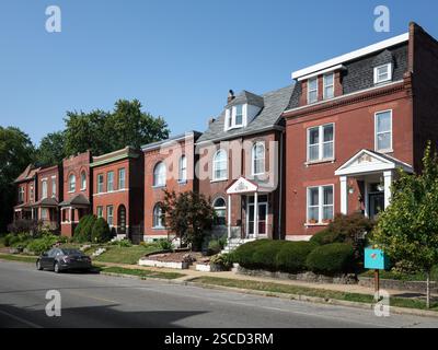 Tower Grove East Neighborhood, Location: St. Louis MO Stock Photo - Alamy