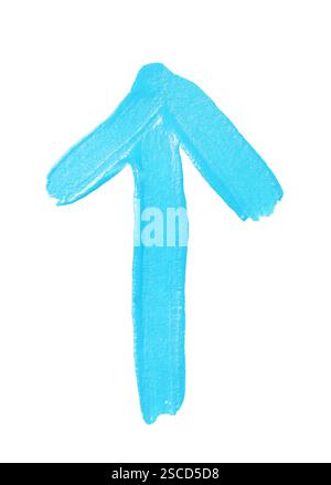 Light blue arrow sketch. Line and icon in hand-drawn style. Vector ...