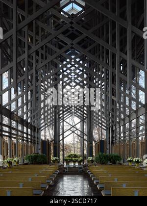 Thorncrown Chapel, Location: Eureka Springs AR, Architect: E. Fay Jones ...