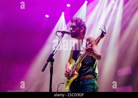 Canadian singer-songwriter Leif Vollebekk supporting James Bay at o2 ...