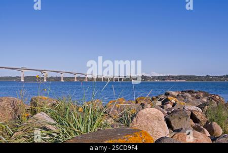 Mors, Denmark: View from Plagen on the island of Mors to the ...