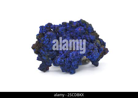 Azurite is a copper carbonate. This sample comes from Morocco Stock ...