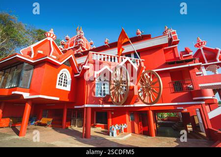 India, Goa, 8 March 2017. Maruti Temple (Hanuman Temple) in Panjim ...