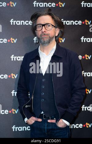 Alex Jaffray attending the 40th anniversary of the tv show Tele Matin ...
