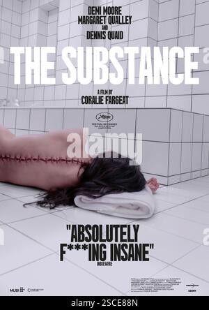 The Substance movie poster Stock Photo - Alamy