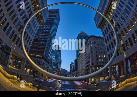 The Ring (L'anneau) during sunset Stock Photo - Alamy