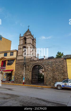 Tower of the Santiago Apostol (Apostle James) Church, Main Square of ...