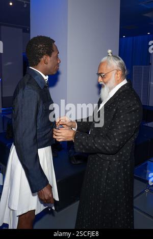 Terry Singh attends the Blue Jacket Fashion Show first annual Blue Ball ...
