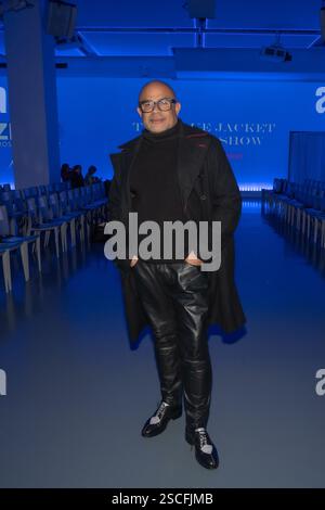 Ezequiel DelaRosa attends the Blue Jacket Fashion Show first annual ...