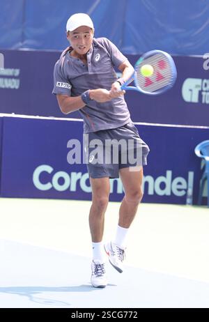 Chennai, India. 07th Feb, 2025. Chennai Open 2025: Doubles : Ray HO ...