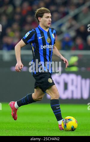 Inter MilanÕs Nicolo Barella during the Serie A soccer match between ...