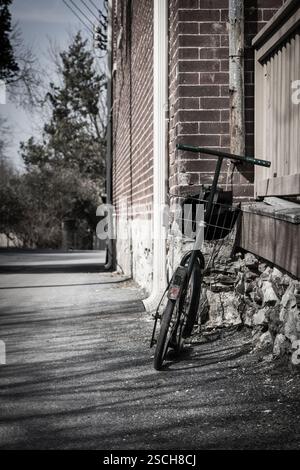 Close up shot of a brick street Stock Photo - Alamy