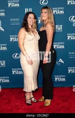 Taylor Ortiz und Tatum Davis bei der Verleihung des Outstanding ...