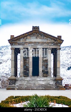 Old temple. Greco-Roman style. Pagan temple. Old architecture. The ...