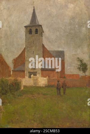 Church at Kapelle-op-den-Bos 1891 by Evert Larock Stock Photo - Alamy