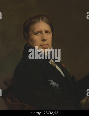 Self-Portrait (1864-1865) by Jean-Auguste-Dominique Ingres Stock Photo ...