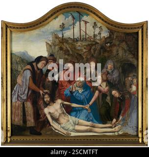 Quinten Massys’ 'The Lamentation over the Dead Christ' depicts the ...