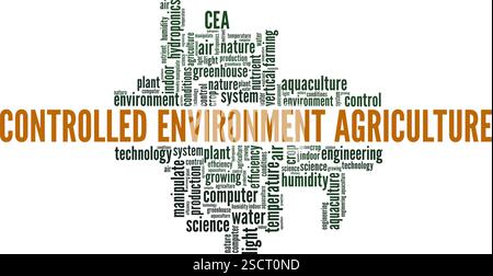 CEA - Controlled Environment Agriculture word cloud conceptual design ...