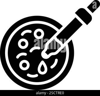 petri dish vector icon modern simple vector illustration Stock Vector ...