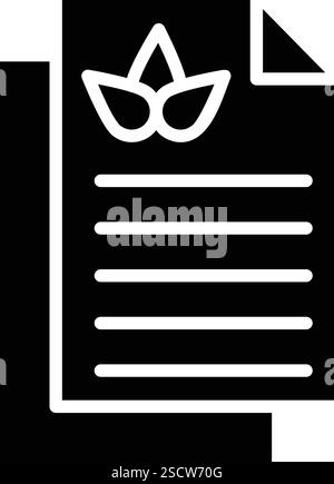 paper pack icon vector. Isolated contour symbol illustration Stock ...