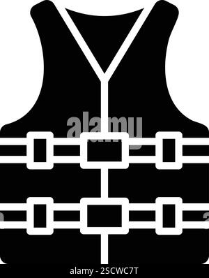 Life Vest icon vector, filled flat sign, solid pictogram isolated on ...
