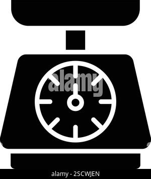 Scale vector icon. Modern vector illustration concepts. Easy to edit ...