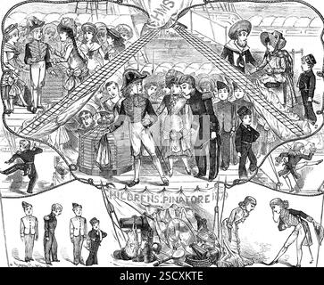 The HMS Success, a British naval ship, is decked with flags for a ...