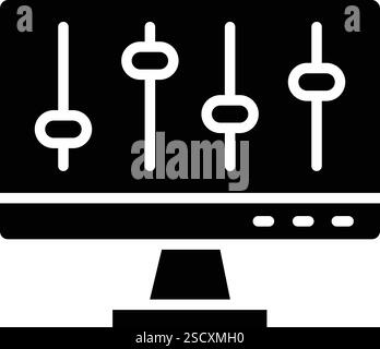 Volume icon vector, filled flat sign, solid pictogram isolated on white ...