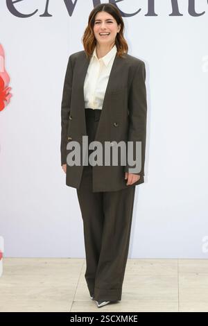 Italian actress Maria Chiara Giannetta attends the ''Letterature ...