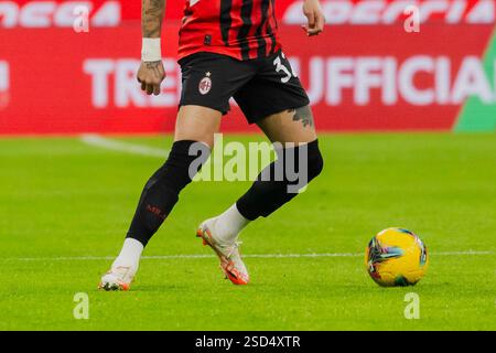 Kyle Walker of Ac Milan in action during the Serie A match beetween Ac ...