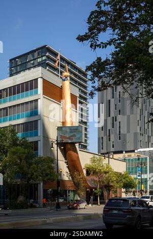 The APTN Aboriginal Peoples Television Network building on Portage ...