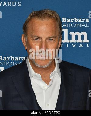 Santa Barbara, USA. 07th Feb, 2025. Kevin Costner arrives at the 40th ...