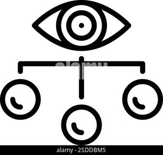 Icon for overseeing, supervising Stock Vector Image & Art - Alamy