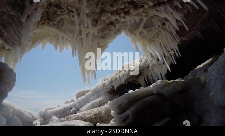 Salt cave in Mount Sodom Israel Stock Photo - Alamy