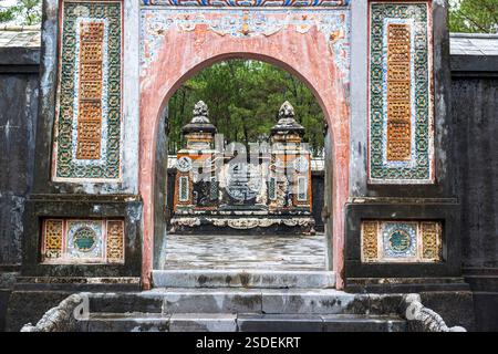 The Emperor’s Sepulcher at Tu Doc Mausoleum, Hue, Vietnam, Monday ...