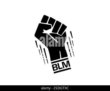 Black Lives Matter Symbol, Organization, Logo Stock Photo - Alamy