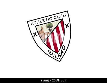 Rotated to left, Athletic Bilbao Logo 1980, Soccer, Old Logo from 1980 ...