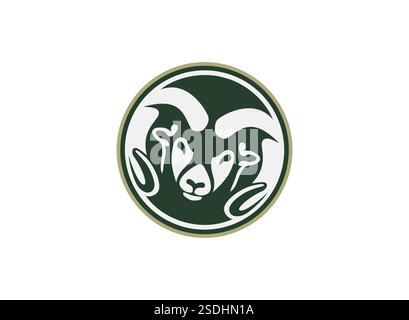Rotated to right, Colorado State Rams Logo 1982, American colleges ncaa ...