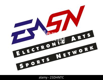 EA Sports Logo 1991, Games, Old Logo from 1991 Stock Photo - Alamy