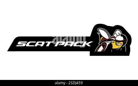 Scat Pack Logo, Logo Stock Photo - Alamy