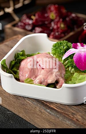 Pig brain flower Stock Photo - Alamy