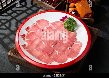 Premium Beef Brain Slices Stock Photo - Alamy