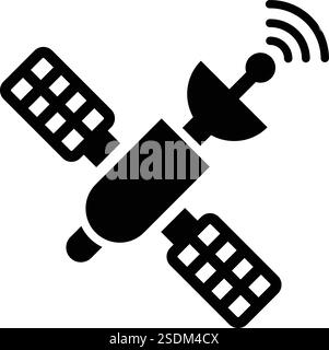 satellite vector icon illustration design Stock Vector Image & Art - Alamy