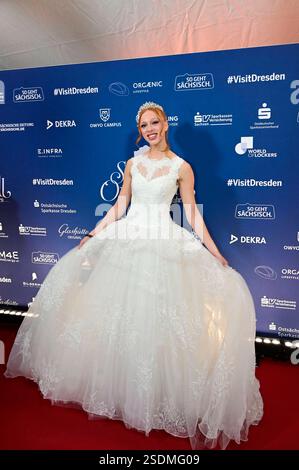 Anna Ermakova beim 17. SemperOpernball 2025 in der Semper Oper. Dresden ...
