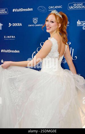 Anna Ermakova beim 17. SemperOpernball 2025 in der Semper Oper. Dresden ...