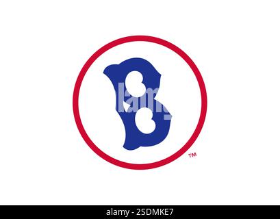 Rotated to left, Brooklyn Dodgers Logo 1914, Baseball, Old Logo from ...