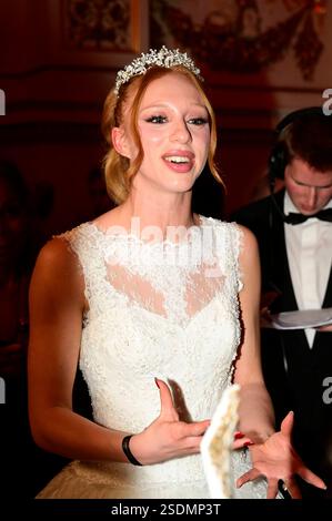 Anna Ermakova beim 17. SemperOpernball 2025 in der Semper Oper. Dresden ...