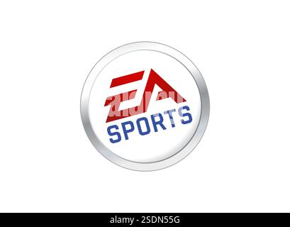 EA Sports Logo 2008, Games, Old Logo from 2008 Stock Photo - Alamy
