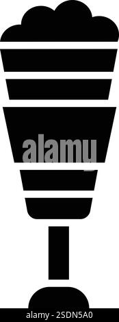 Latte icons set. Outline set of latte vector icons thin line color flat ...