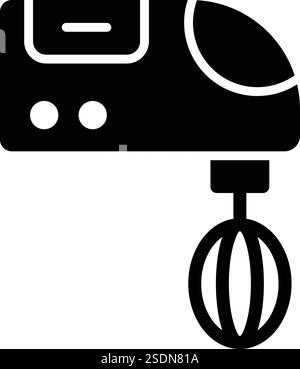 Mixer icon vector, filled flat sign, solid pictogram isolated on white ...